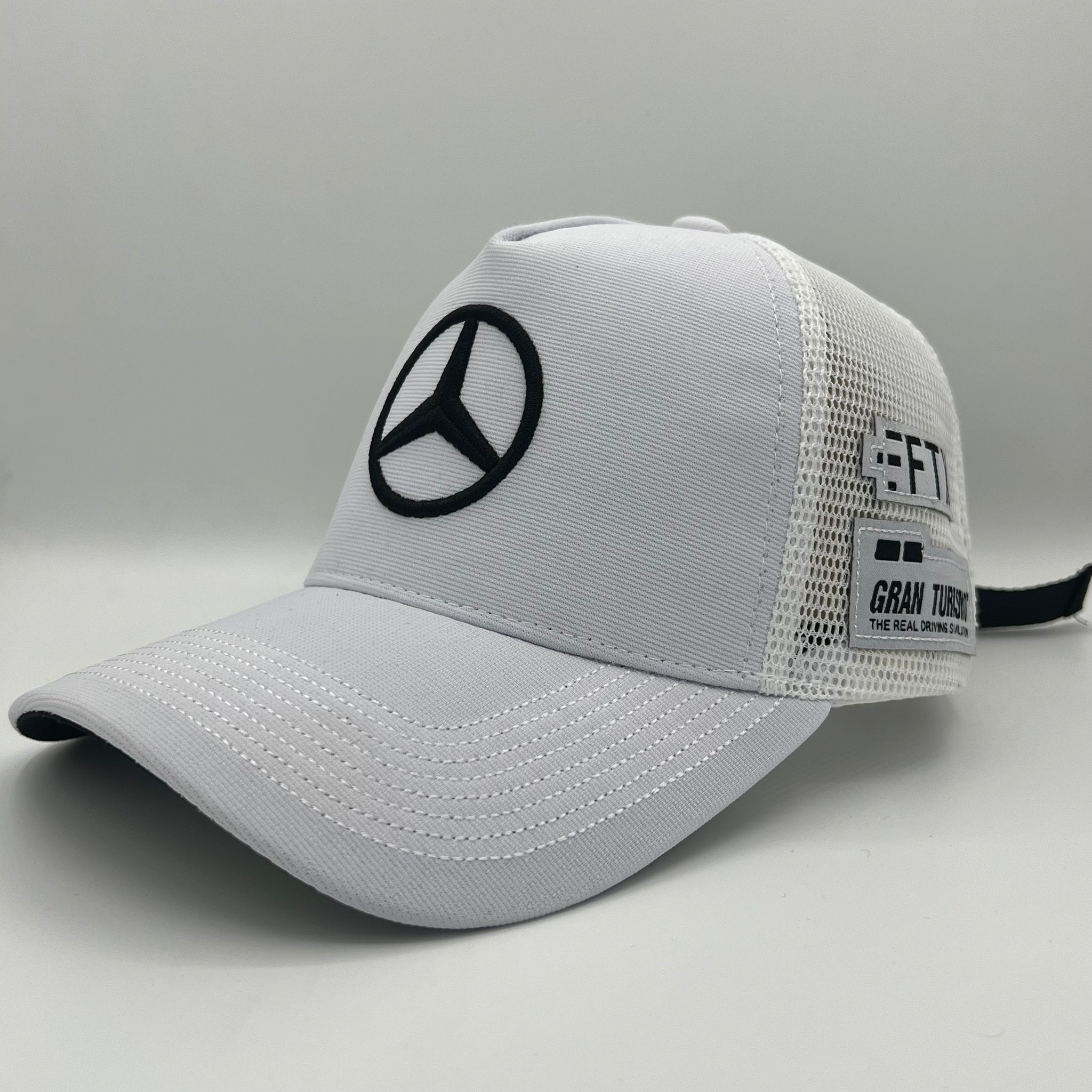 MRC-AMG Petronas Lewis Hamilton White Trucker Team Cap